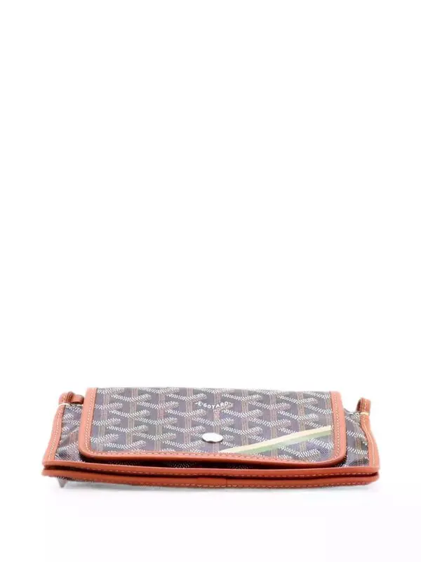 Goyard Plumet Clutch Wallet In Printed Coated Canvas - Black