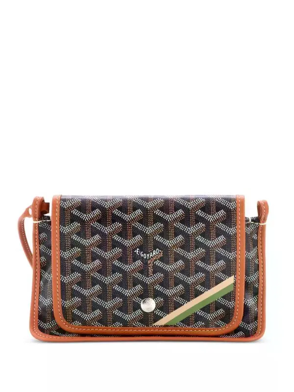 Goyard Plumet Clutch Wallet In Printed Coated Canvas - Black
