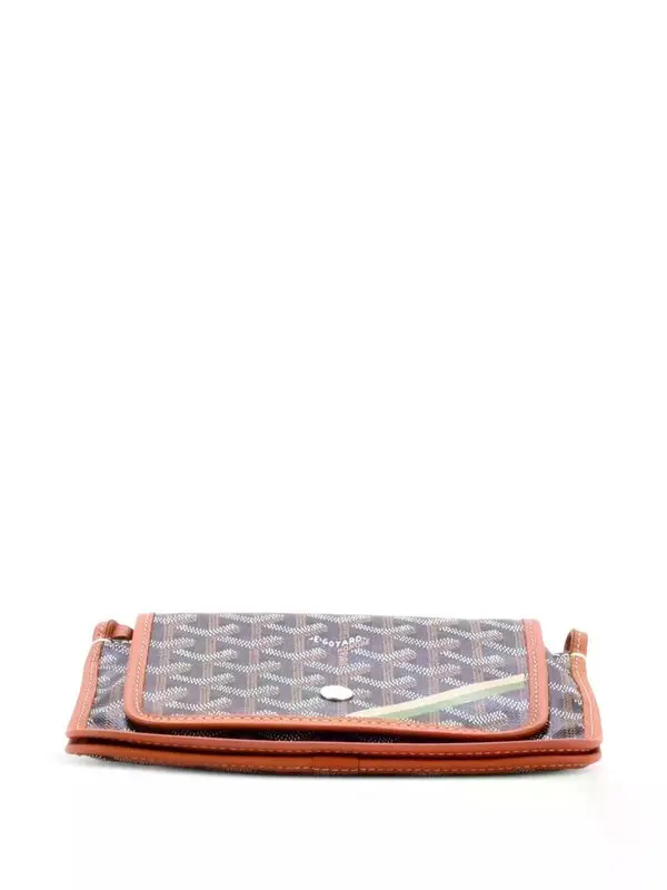 Goyard Plumet Clutch Wallet In Printed Coated Canvas - Black