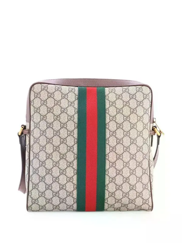 Gucci Ophidia Messenger Bag Gg Coated Canvas Medium Crossbody Bag