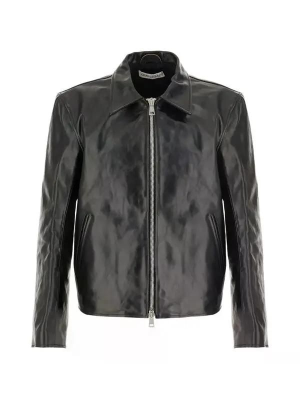 Our Legacy Zip-up Leather Jacket
