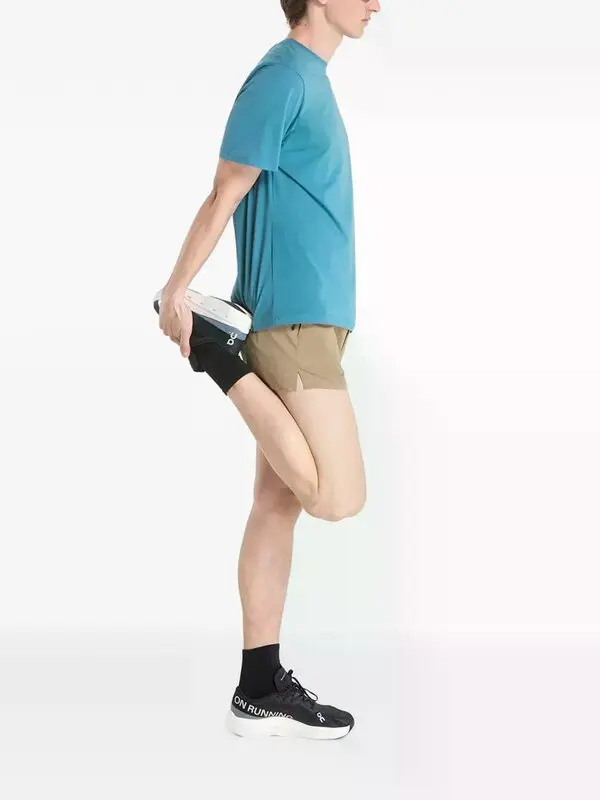 CIELE Atshort 5 Logo-patch Elasticated-waist Shorts