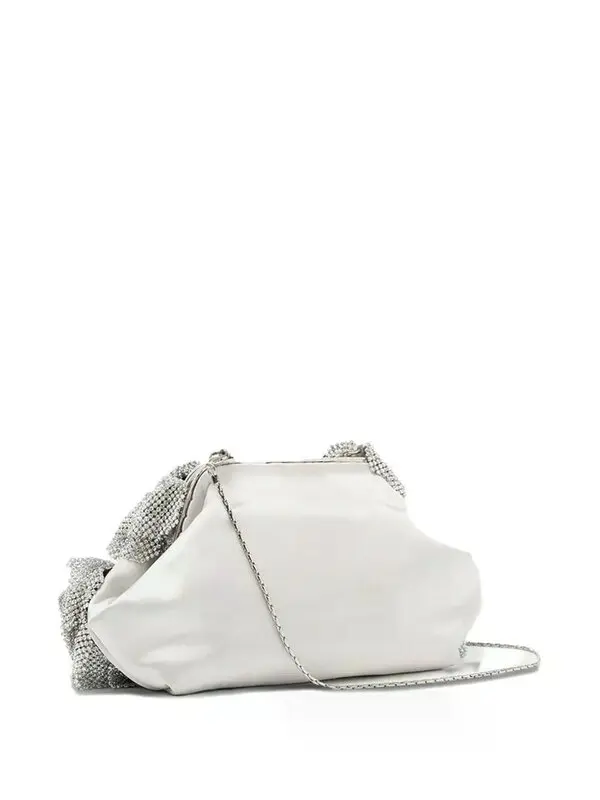 TWENTY FOURHAITCH Floral-embellished Clutch Bag