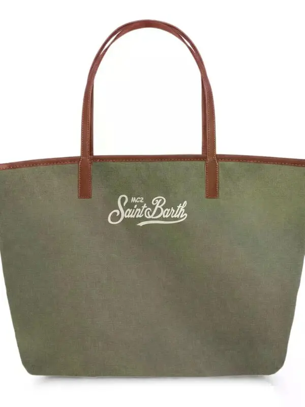 MC2 SAINT BARTH City Logo-embroidered Tote Bag