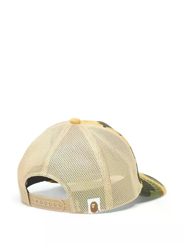 A BATHING APE 1st Camo Trucker Cap