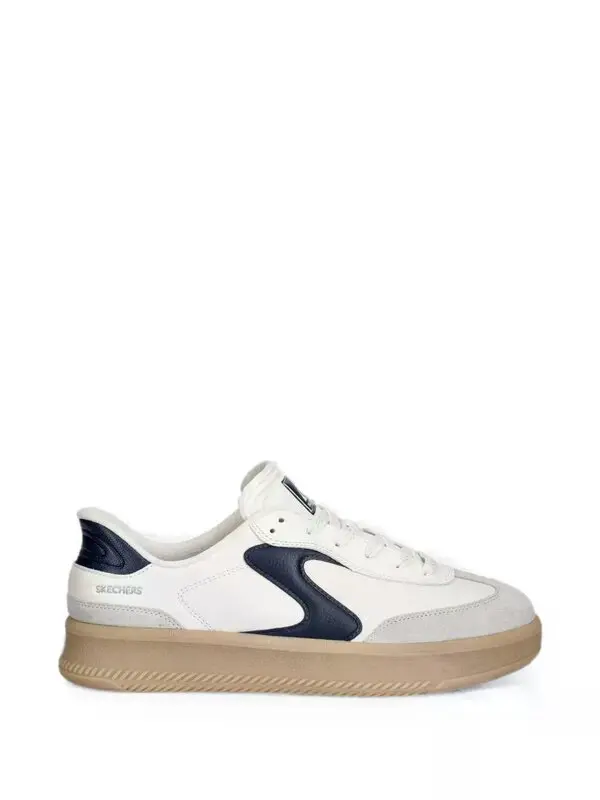 Sketchers Slip-ins Hotshot Panelled Sneakers - White