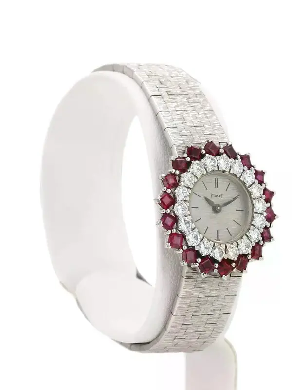 PIAGET 1970s Diamond And Ruby 26mm Watch