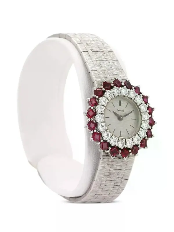 PIAGET 1970s Diamond And Ruby Watch