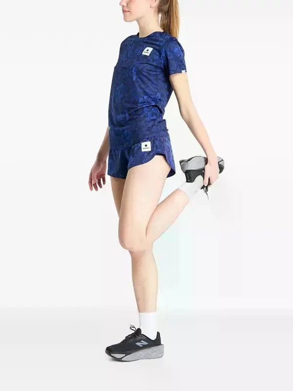 SAYSKY Floral Print Crewneck T-shirt