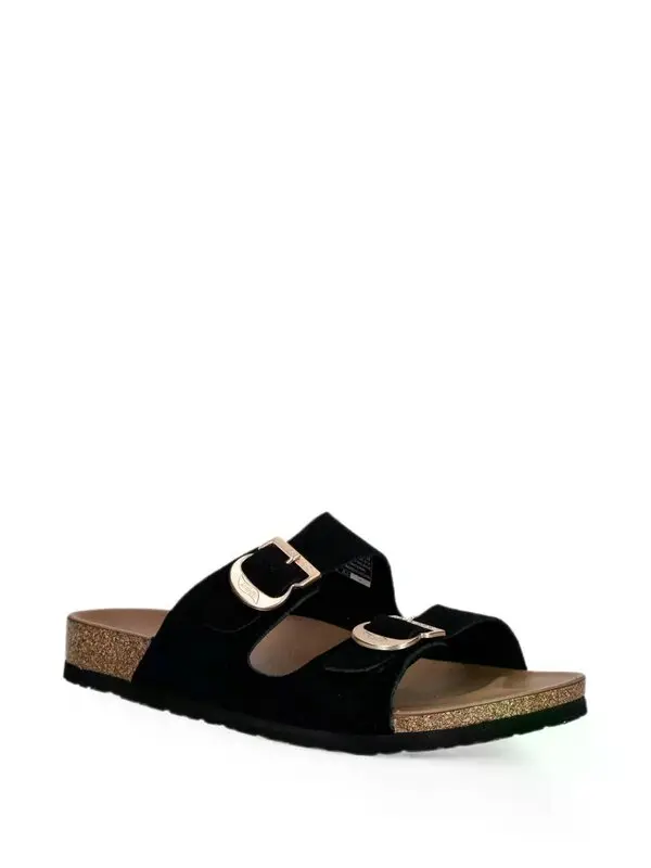 Sketchers Archfit Granola Buckle-fastening Sandals - Black