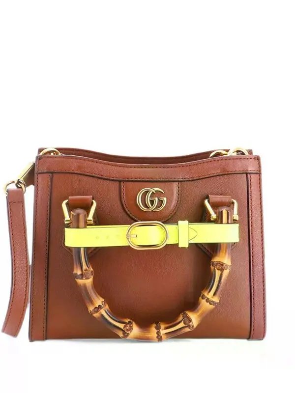 Gucci Diana Mini Tote Bag With Bamboo Handle - Brown