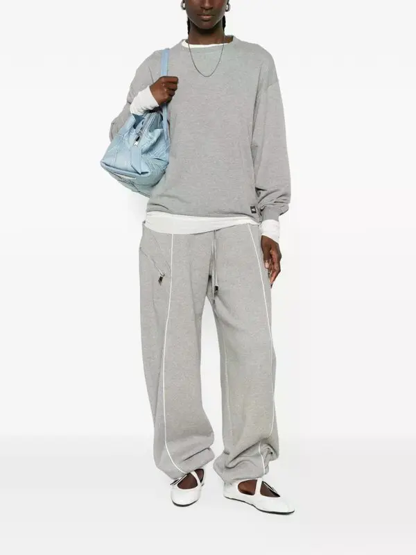 DIESEL® Patricia Logo Patch Crewneck Sweatshirt