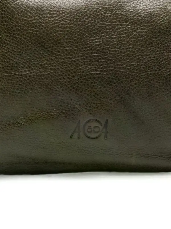 AUTENTICA 504 Leather Shoulder Bag With Buckle Detail