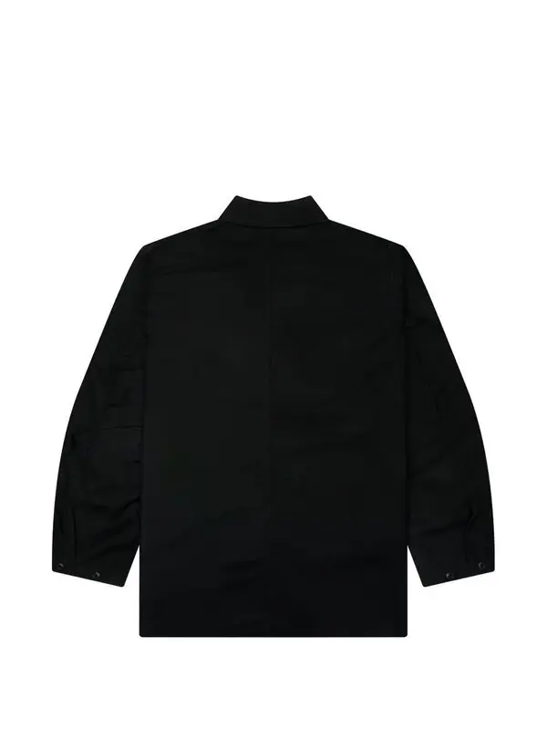 Needles Reversed Sateen Coverall Shirt Jacket - Black