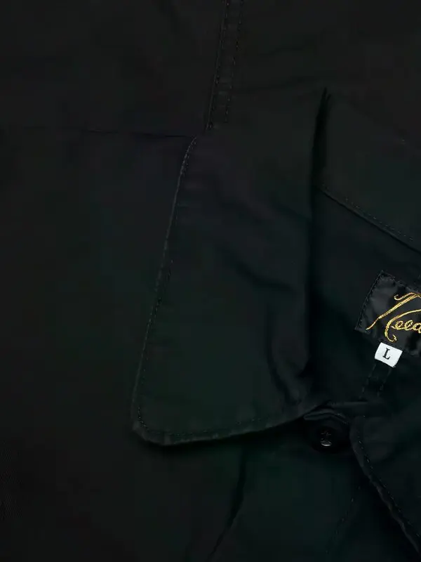 Needles Reversed Sateen Coverall Shirt Jacket