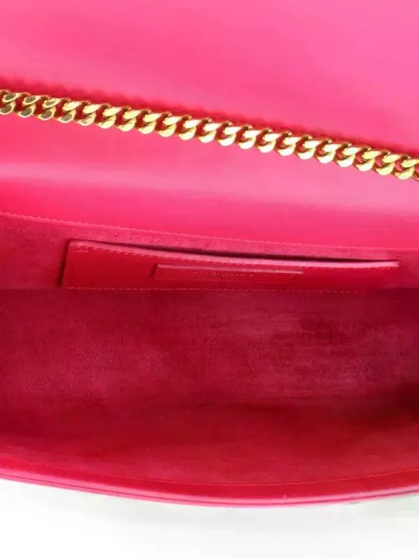 Saint Laurent Classic Monogram Tassel Leather Medium Crossbody Bag