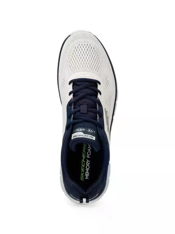 Sketchers Logo-patch Mesh Sneakers - White