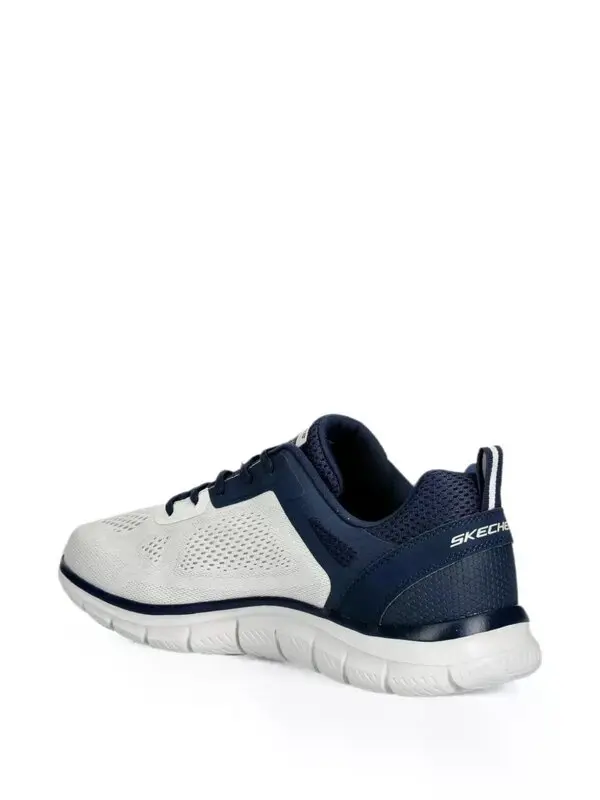 Sketchers Logo-patch Mesh Sneakers - White