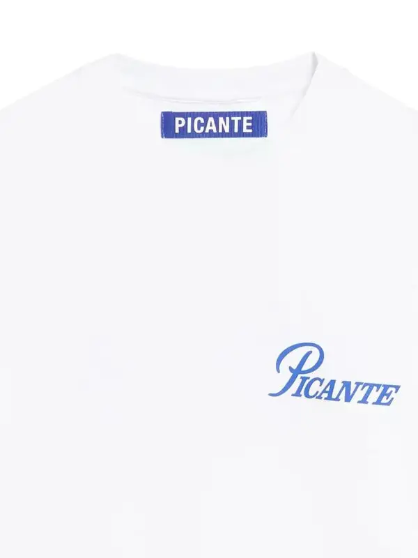 PICANTE Record Logo-print T-shirt