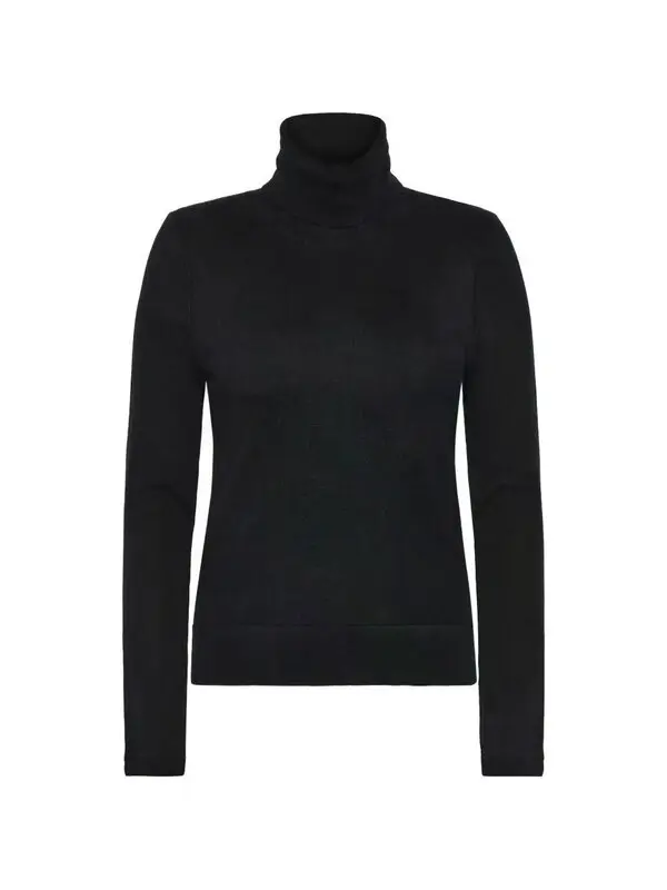 EMERSON RENALDI Fine Knit Roll Neck Long Sleeve Sweater