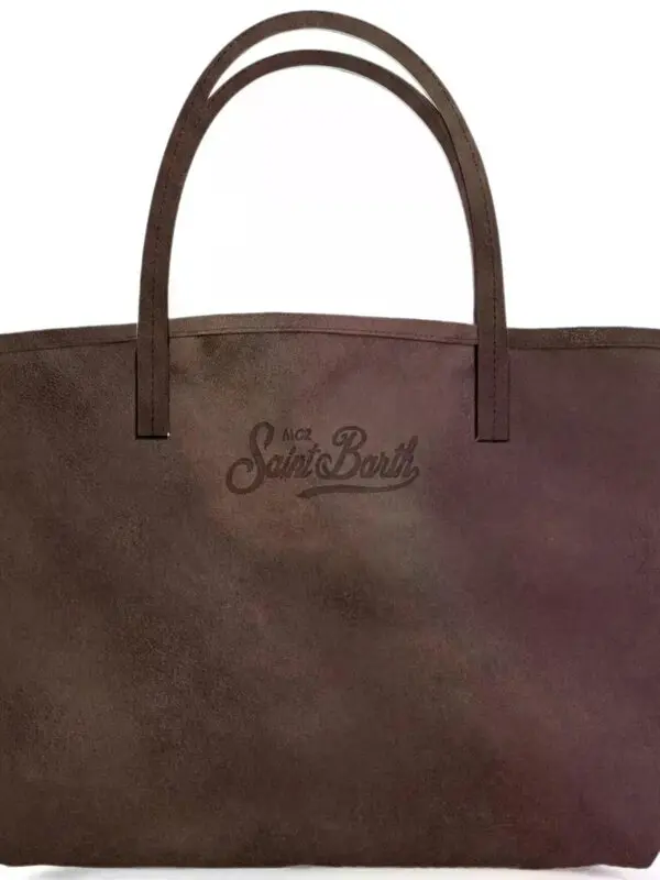 MC2 SAINT BARTH City Logo Tote Bag - Brown