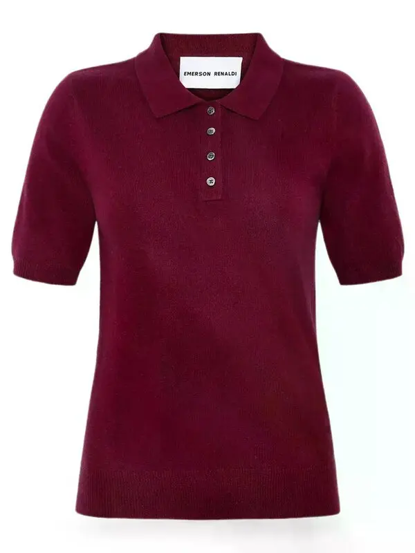 EMERSON RENALDI Short-sleeve Polo Top