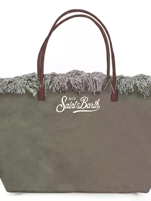 MC2 SAINT BARTH City Fringe-trim Tote Bag