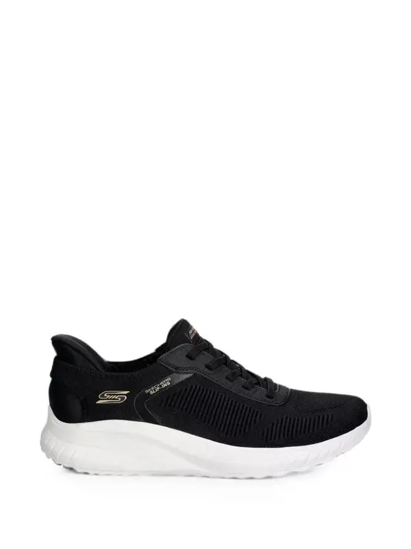 Sketchers Slip-ins Bobs Sport Squad Chaos Lace-up Sneakers - Black