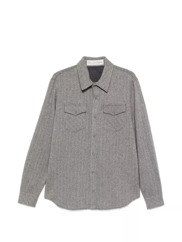 GOD'S TRUE CASHMERE Button-down Cashmere Shirt
