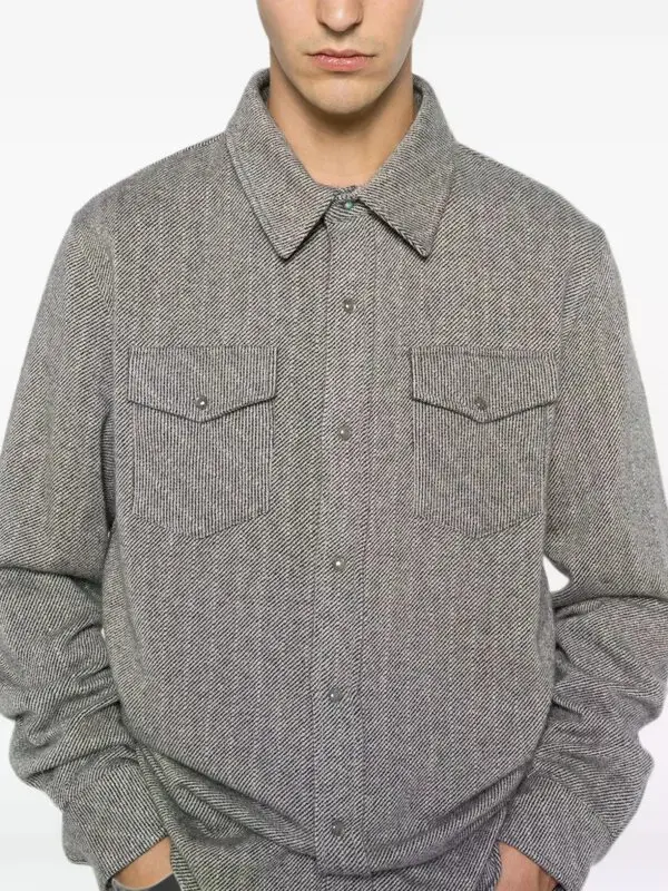 GOD'S TRUE CASHMERE Button-down Cashmere Shirt