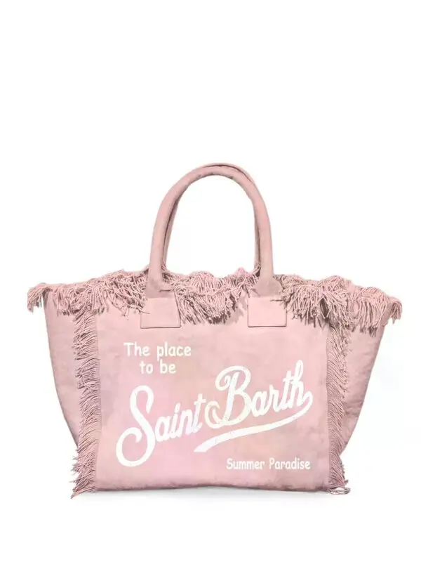 MC2 SAINT BARTH Vanity Fringe-trim Tote Bag