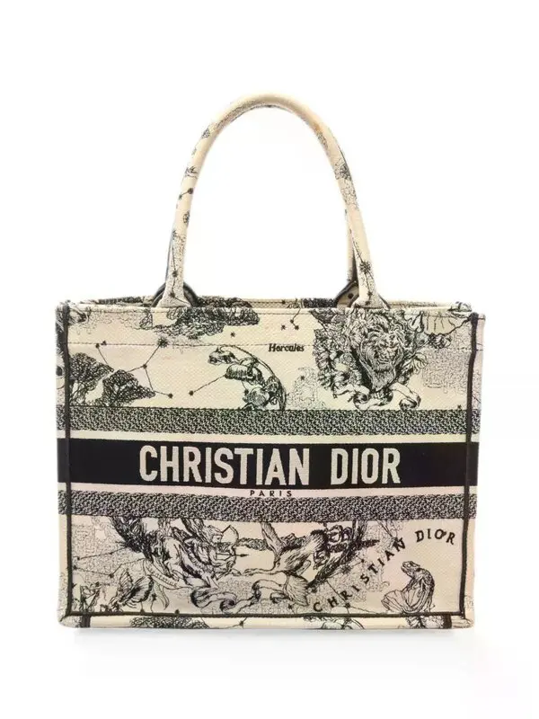 Dior Medium Zodiac Tote Bag - Neutrals