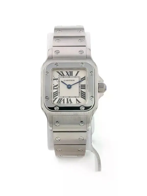 Cartier 2000s Santos Galbée 35mm Watch - Neutrals