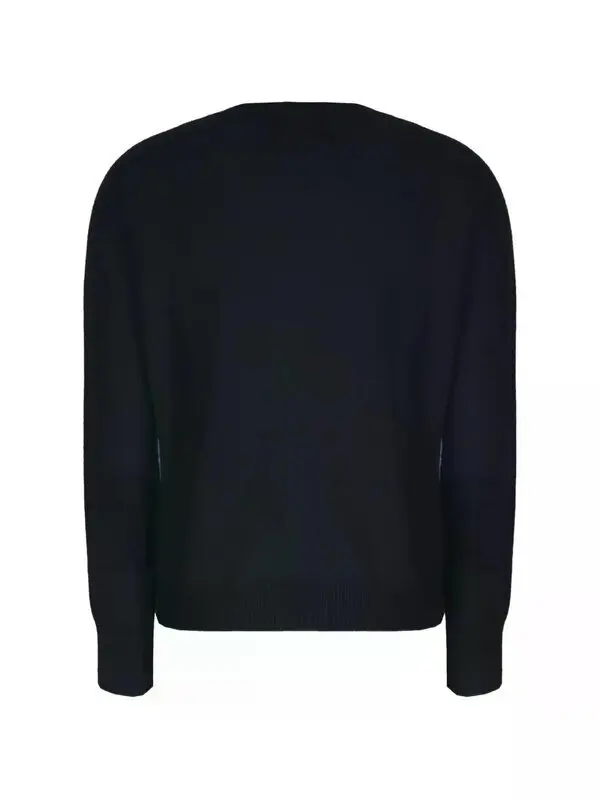 VANISÈ V-neck Ribbed-trim Sweater