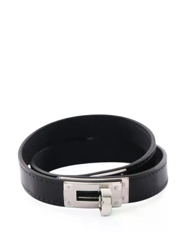 Hermès Kelly Double-tour Bracelet - Black