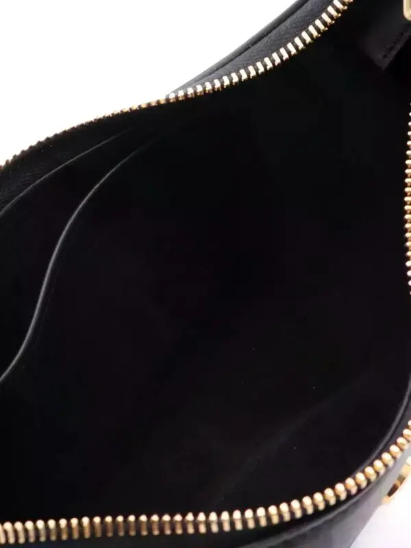 Celine Ava Triomphe Shoulder Bag - Black
