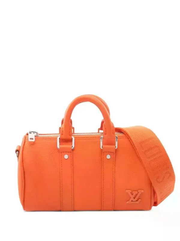LOUIS VUITTON Keepall Xs Aerogram Two-way Handbag - Orange