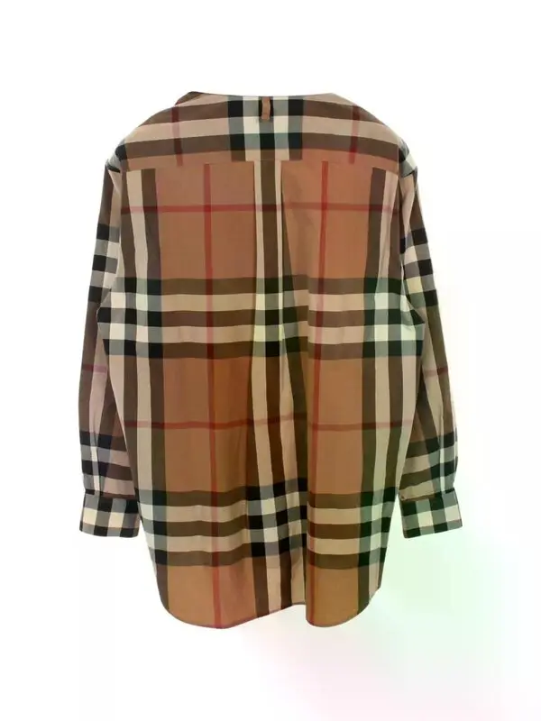 Burberry Check Button-down Shirt