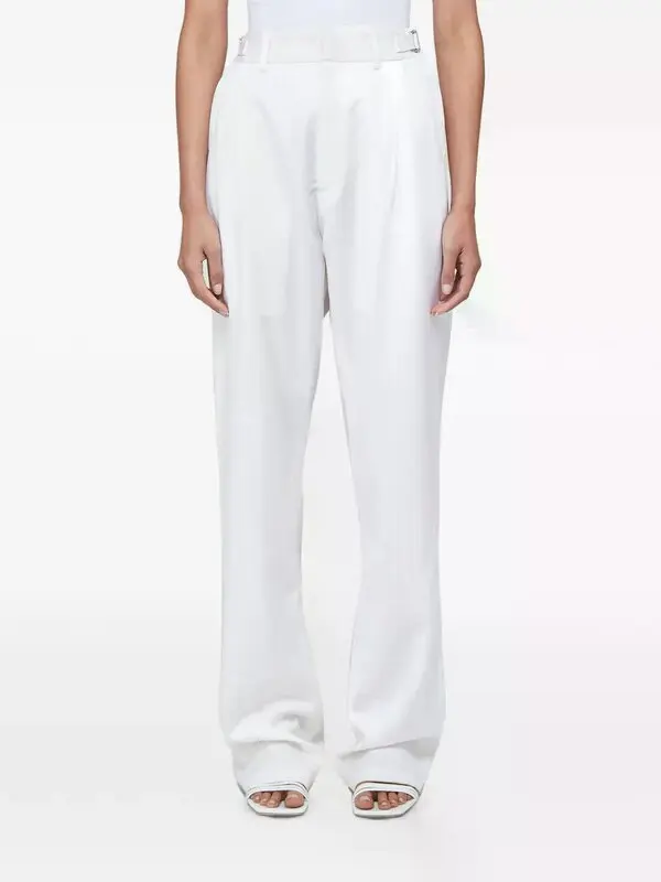 GMBH Pleated Adjustable-waist Trousers