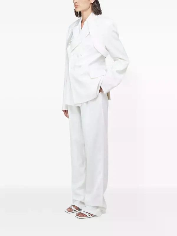 GMBH Pleated Adjustable-waist Trousers