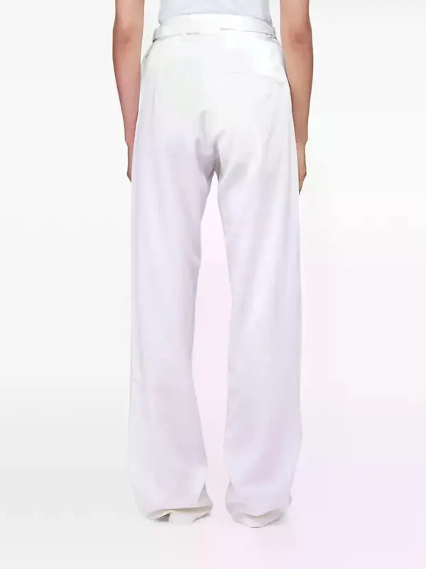 GMBH Pleated Adjustable-waist Trousers