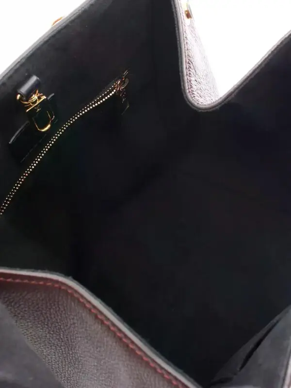 LOUIS VUITTON Monogram Fold Tote Handbag - Brown