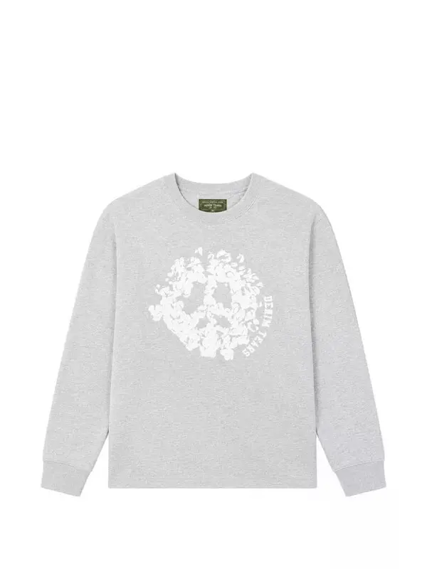 DENIM TEARS Peace Wreath Graphic-print T-shirt