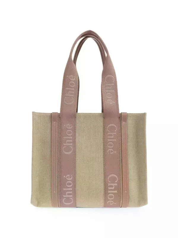 Chloé Woody Logo Shoulder Bag