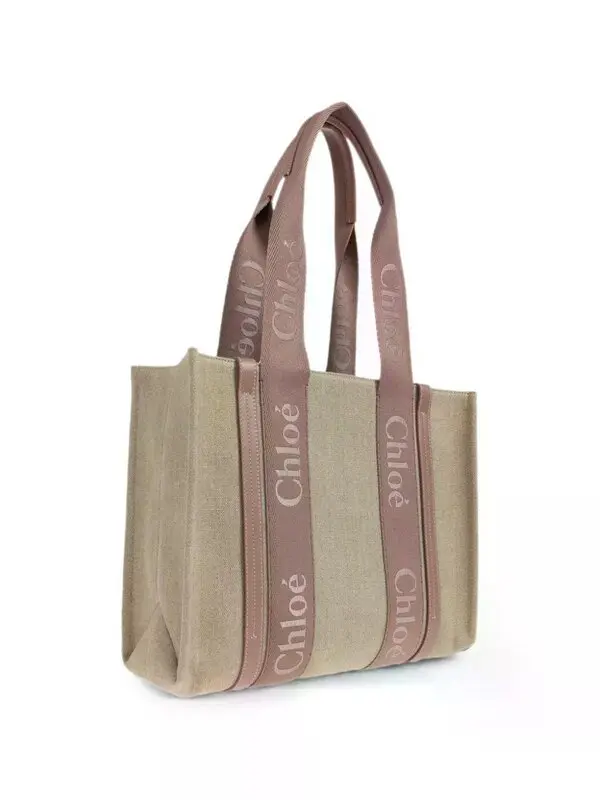 Chloé Woody Logo Shoulder Bag