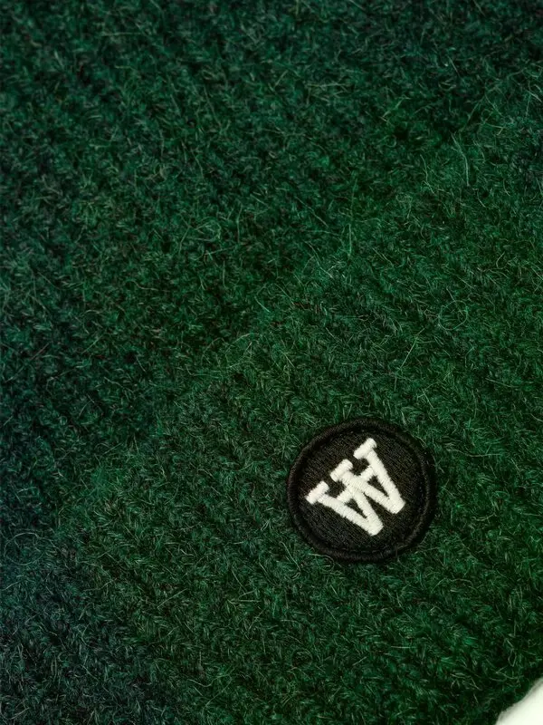 Wood Wood Logo-patch Ribbed Beanie Hat