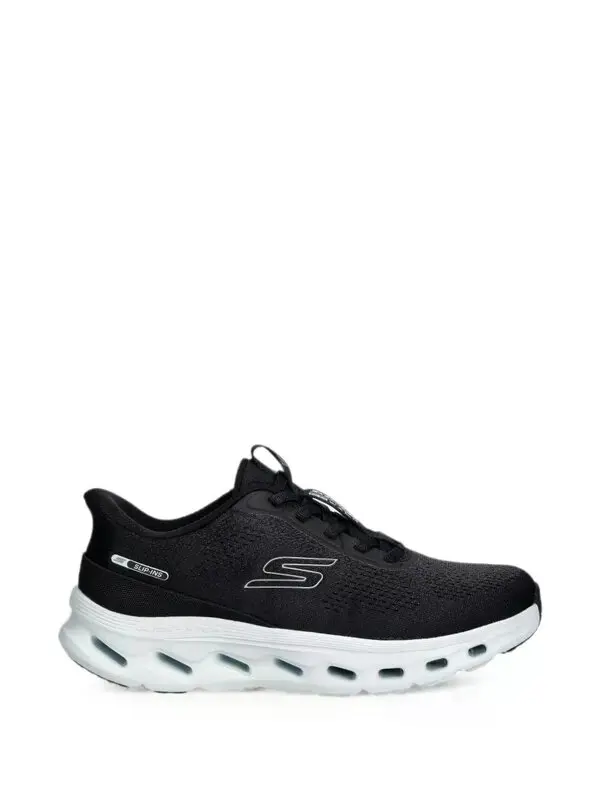 Sketchers Slip-ins Go Walk Glide-step 2.0 Nessa Lace-up Sneakers - Black