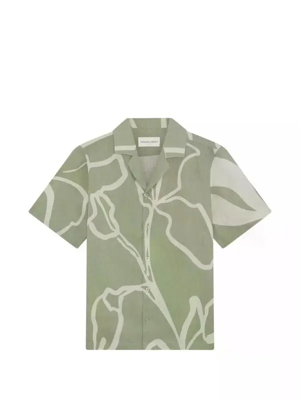 Frescobol Carioca Roberto Floral-print Shirt