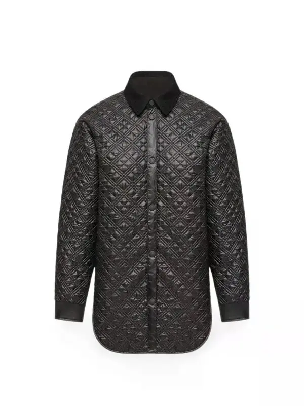 Moncler Quilted Shirt - Black