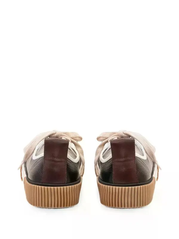 Versace Greca Platform Sneakers - Black
